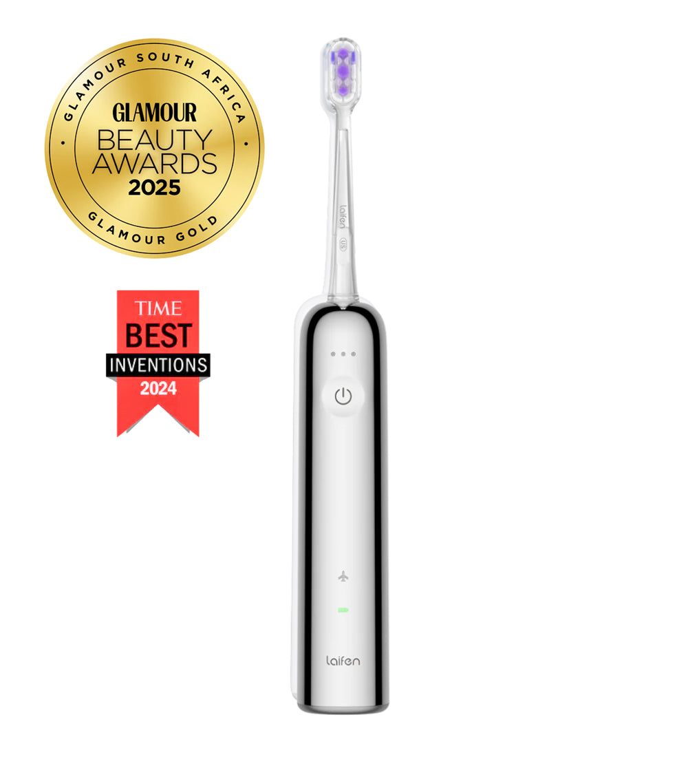 Laifen Wave Electric Toothbrush - Polished Stainless Steel (Limited Ed ...